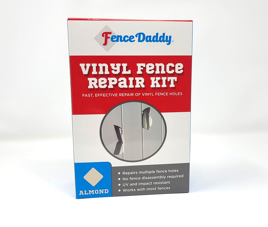 Vinyl Fence Repair Kit (Alternative to Vinyl Fence Panels) Almond ...