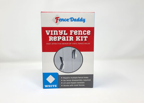 Vinyl Fence Repair Kit (Fixes White Vinyl Fence Panels or Posts ...